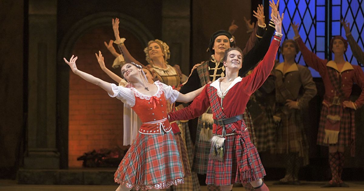 Shale Wagman als James in „La Sylphide“